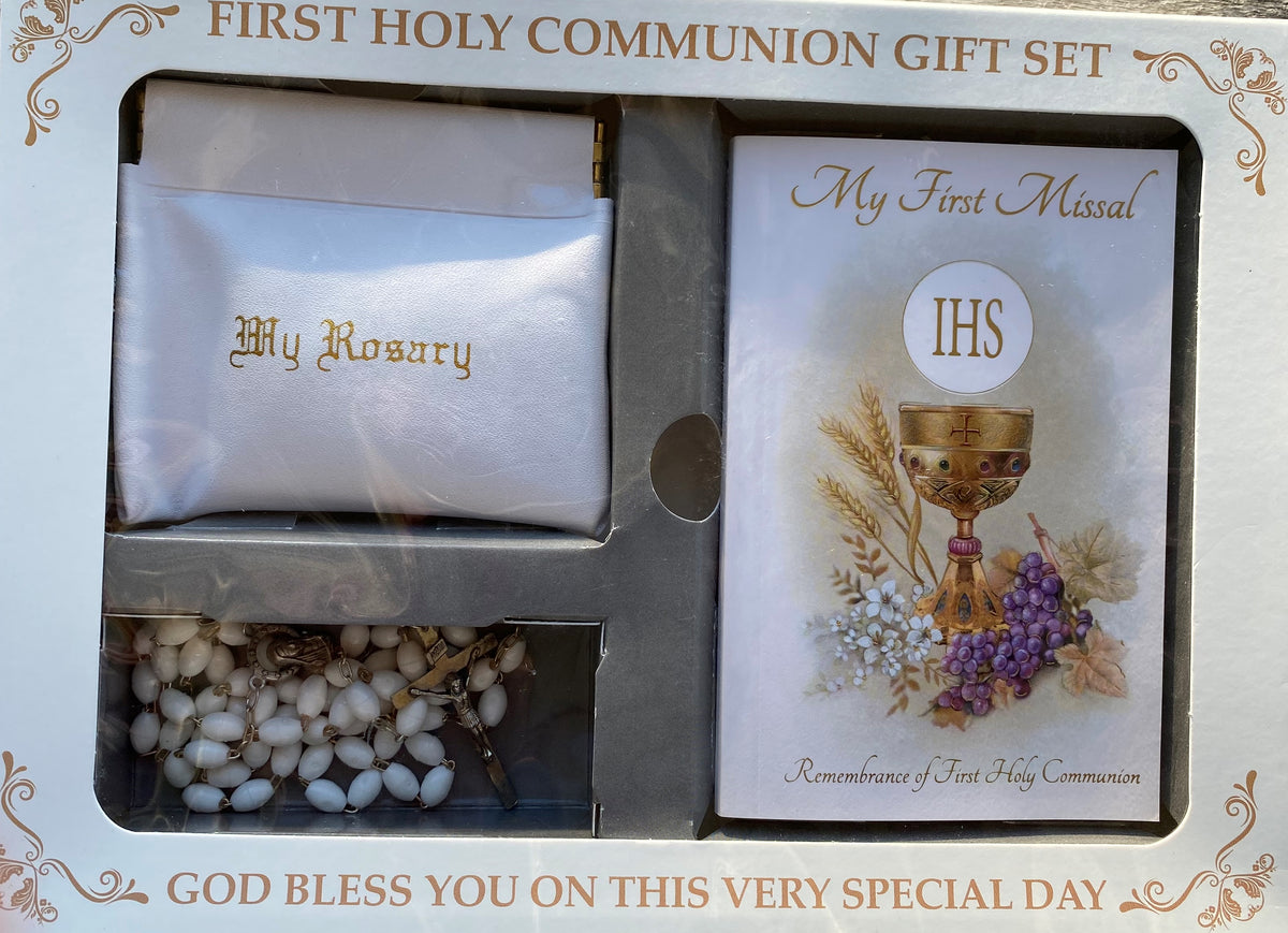 First Holy Communion Gift Set – St. Anthony's Book & Gift Shop, LLC